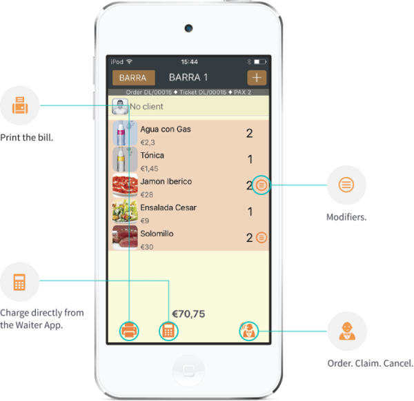 Waiter App – Dual Link